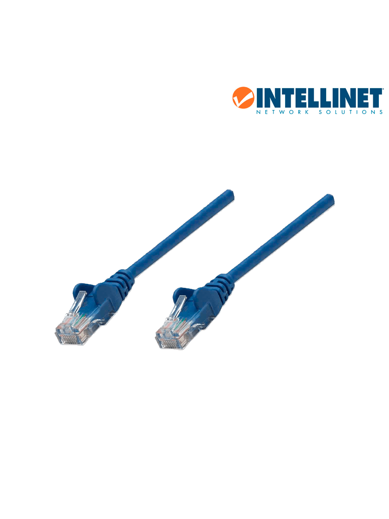 CABLE PATCH 0.45m( 1.5f) Cat 5e UTP AZUL - 318129 – VIGILANTEC