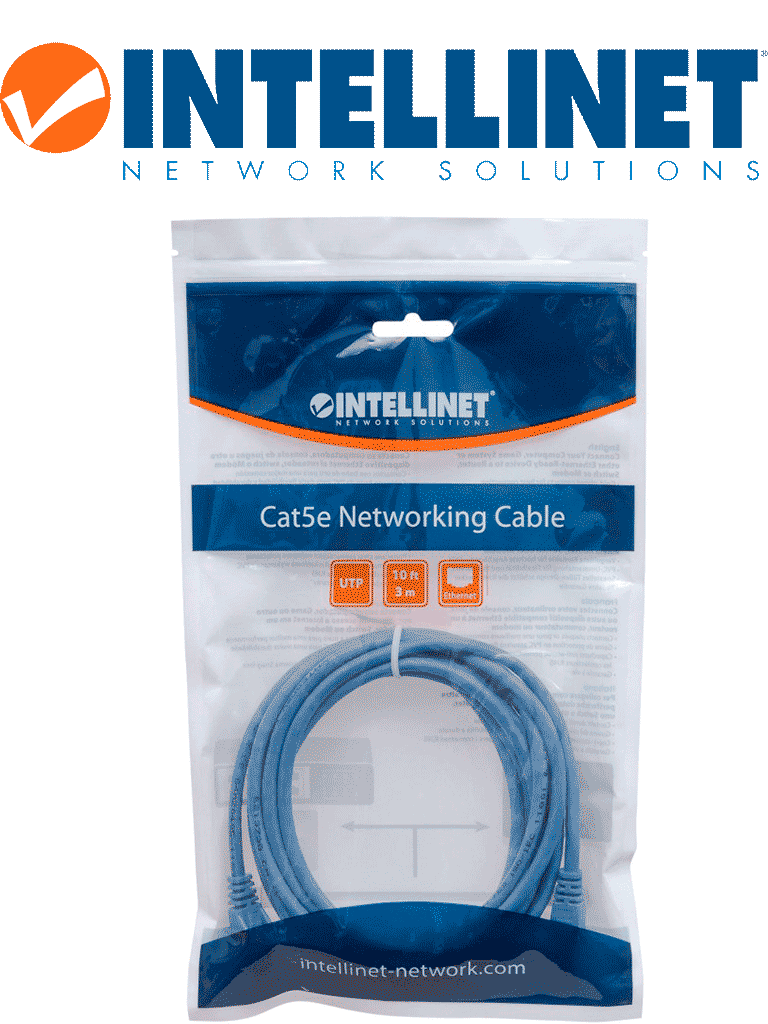 INTELLINET 342599 Cable de red, Cat6, UTP RJ45 Macho RJ45 Macho, 7 ft ...