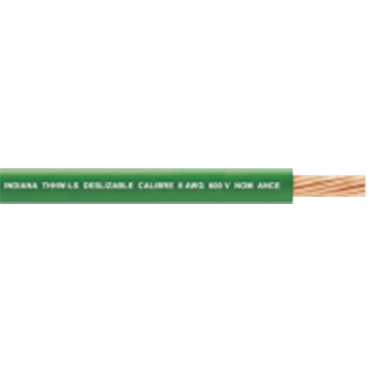 SLY-312-GRN/100 - Cable Eléctrico de Cobre Recubierto THW-LS Calibre 1 ...